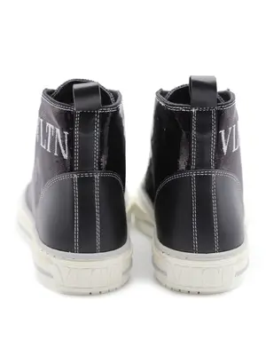 Valentino Garavani Sequined High-top Sneakers