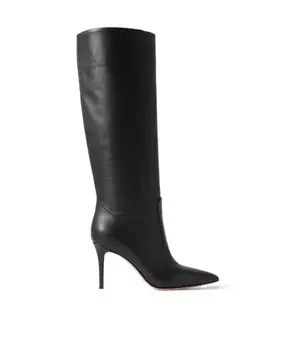 GIANVITO ROSSI Knee-high Stiletto Boots - Black