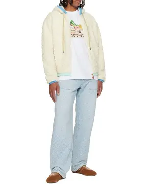 Casablanca Geometric Pattern Jeans