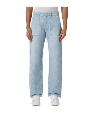 Casablanca Geometric Pattern Jeans