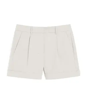Max Mara Cotton Poplin Shorts