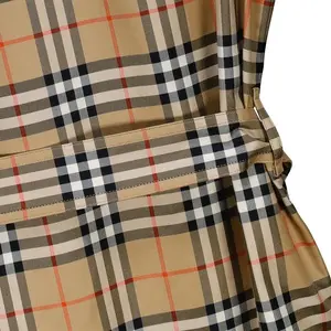 Burberry Vintage Check Belted Shirt Dress