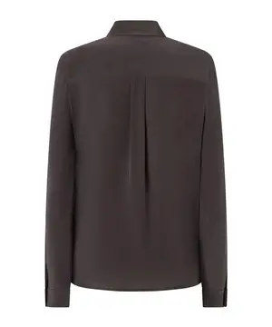 Pinko Silk Button-down Shirt - Black