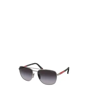 Prada Aviator Sunglasses - Gray