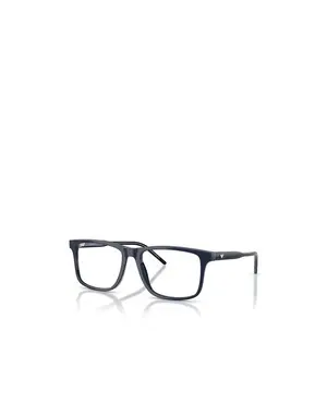 Emporio Armani Rectangular Frame Eyeglasses - Gray