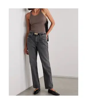 AGOLDE Mid-rise Straight-leg Denim Trousers