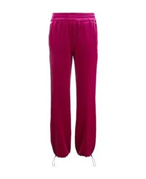 Versace Logo-tape Elasticated Waistband Track Pants - Red