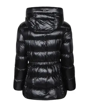 Herno Padded Down Jacket With Drawstring Hood And Waist