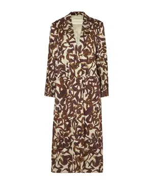 Dries Van Noten Printed Long Sleeve Jacket
