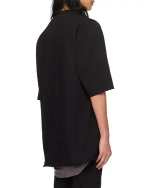 Rick Owens Jumbo Ss Crewneck T-shirt - Black