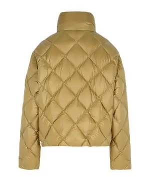 JIL SANDER Quilted Funnel Neck Down Jacket