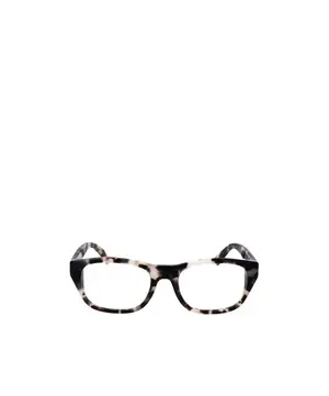 Moncler Rectangular Frame Glasses - Black