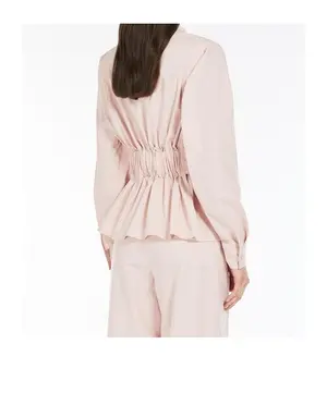 Max Mara Artu Belted Cotton Poplin Jacket