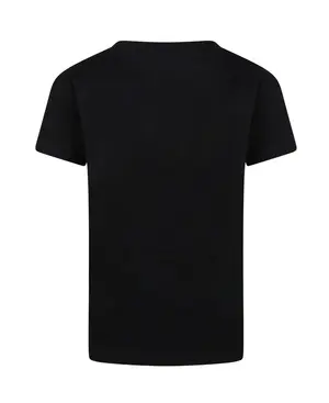 Balmain Logo Embellished Cotton T-shirt