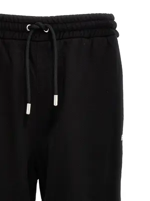 Off-White Drawstring Straight Leg Trousers