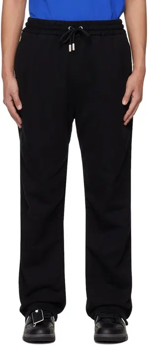 Off-White Drawstring Straight Leg Trousers