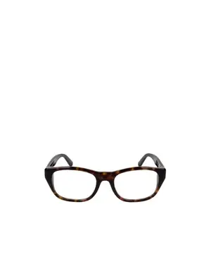 Moncler Rectangular Frame Glasses - Black