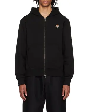 Kenzo Tiger Patch Zip-up Hooded Jacket