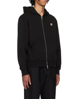 Kenzo Tiger Patch Zip-up Hooded Jacket