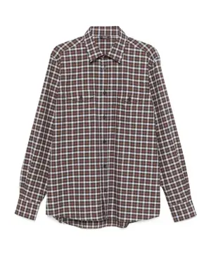 Peserico Check Pattern Shirt - Multicolor