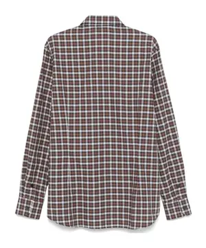 Peserico Check Pattern Shirt - Multicolor