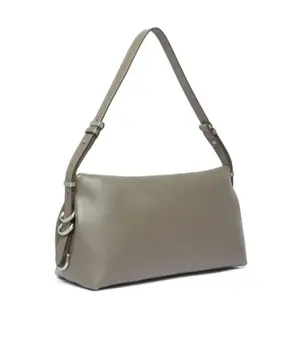 Pinko Logo Detailed Shoulder Bag - Gray