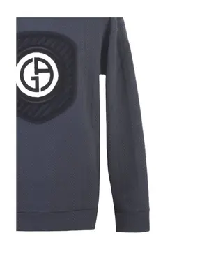 Giorgio Armani Logo Crew Neck Sweater