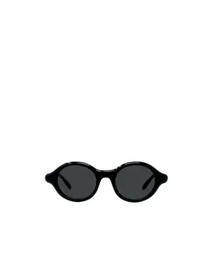 Loewe Slim Round-frame Sunglasses - Black
