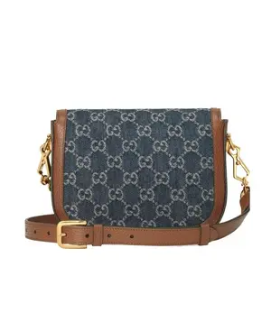 Gucci Horsebit Denim Mini Bag