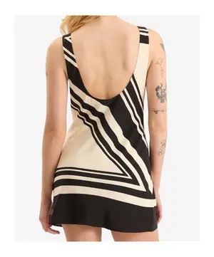 SIR. Pietra Printed Silk Crepe De Chine Mini Dress