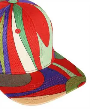 Emilio Pucci Patterned Baseball Cap