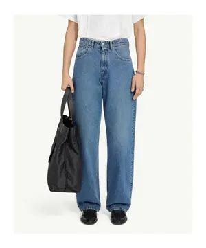 MAISON MARGIELA Wide-leg Jeans With Distressed Finish