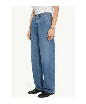 MAISON MARGIELA Wide-leg Jeans With Distressed Finish