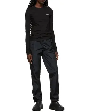 Off-White Diag Stripe Long Sleeve T-shirt