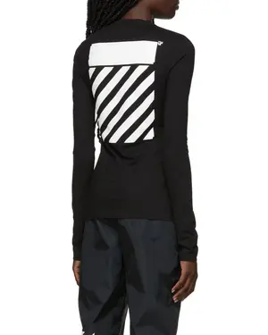 Off-White Diag Stripe Long Sleeve T-shirt