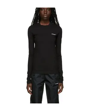 Off-White Diag Stripe Long Sleeve T-shirt
