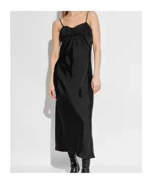 JIL SANDER Spaghetti Strap Midi Dress