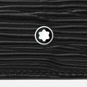 Montblanc Meisterstück 4810 Logo Plaque Card Holder - Black