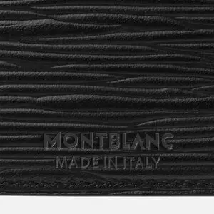 Montblanc Meisterstück 4810 Logo Plaque Card Holder - Black