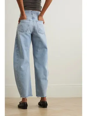 AGOLDE High-waisted Denim Trousers