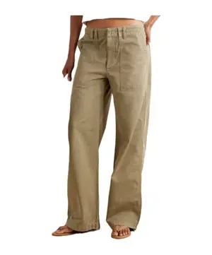 AGOLDE Belted Wide-leg Trousers