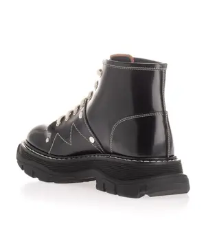 Alexander McQueen Tread Lace-up Boots