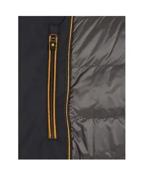 MOORER Evan H Stp Panelled Jacket - Blue