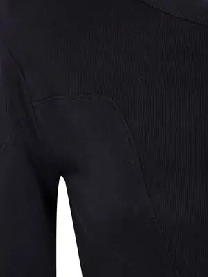THOM KROM Round Neck Half Sleeve Top