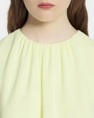 LANVIN Crewneck Sleeveless Mini Dress