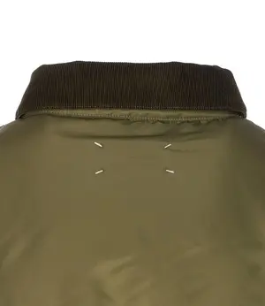 MAISON MARGIELA Four Stitches Zip-up Bomber Jacket