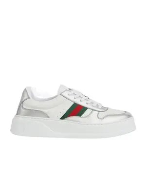 Gucci Web Detail Chunky Sneakers
