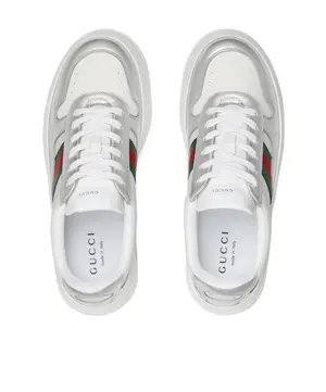Gucci Web Detail Chunky Sneakers
