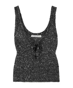 Alessandra Rich Lace Up Camis Tanks For Women