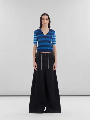 Marni Marble Dyed Wide-leg Jeans